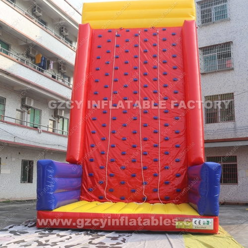 inflatable rock climbing wall,bounce house climbing wall,inflatable ...